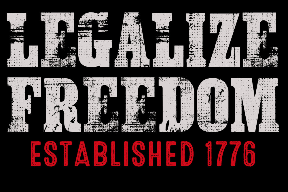 Legalize Freedom - 4" Decal – ARCS